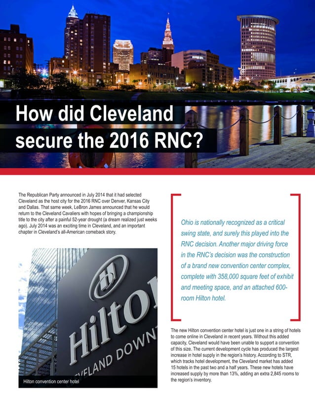 A look at the RNC's impact on Cleveland | PDF