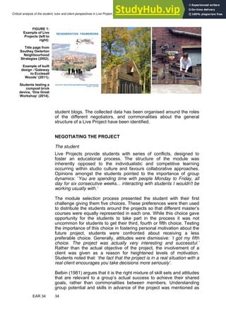 A Look At The Sheffield Live Project Model | PDF | Educational ...