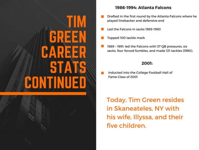 A Look Back: Tim Green Inducted Into The College Football Hall of Fame ...