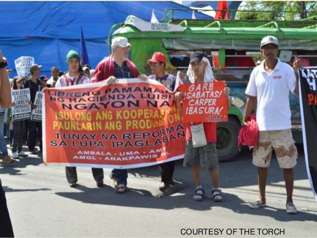 A looked back to the history of Land Reform in the Philippines