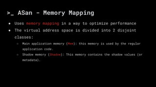 A look into the sanitizer family (ASAN & UBSAN) by Akul Pillai | PDF