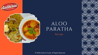 Aloo paratha | PDF | Desserts and Baking | Food & Drink