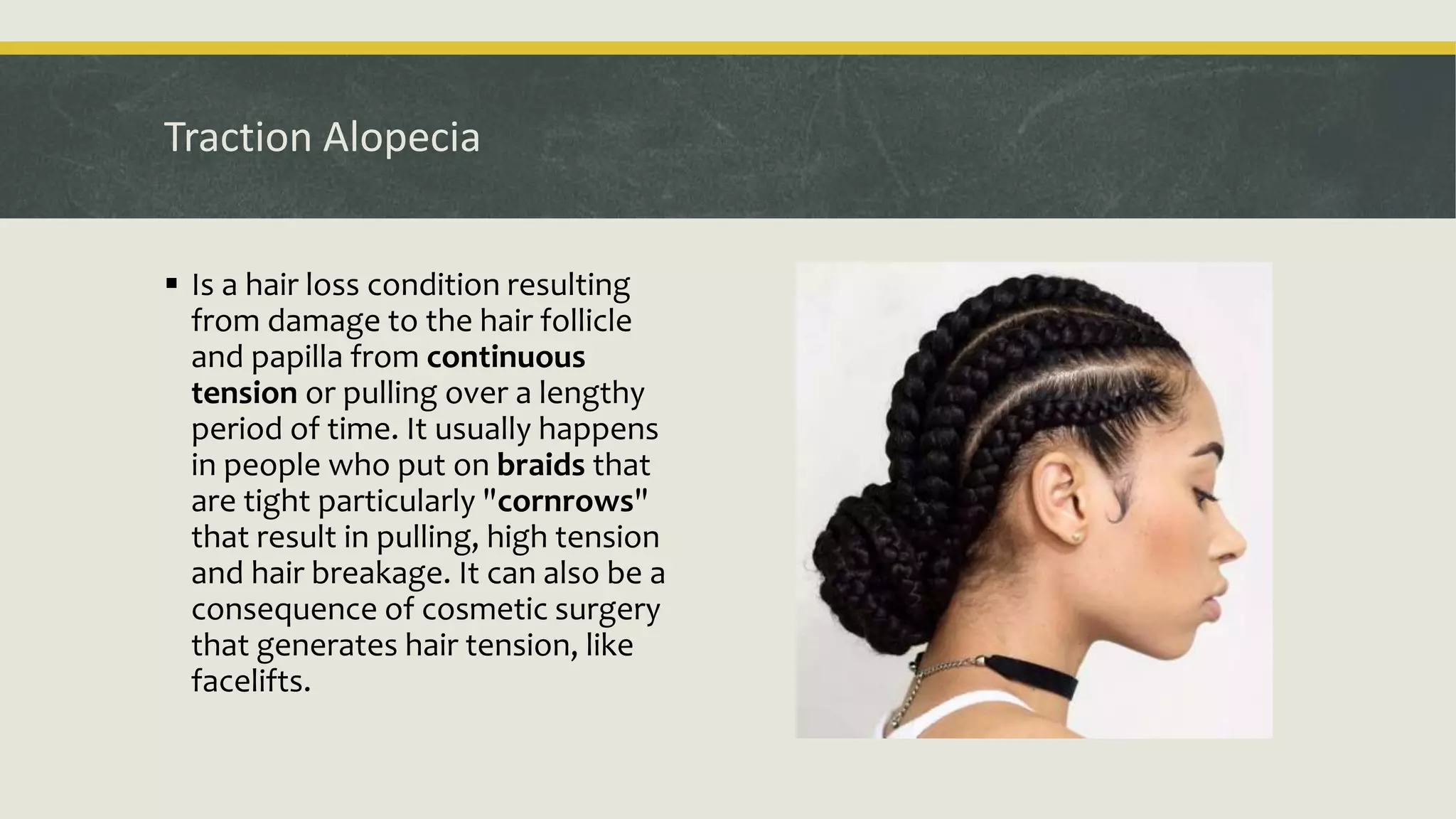 Alopecia - Types and causes | PPTX