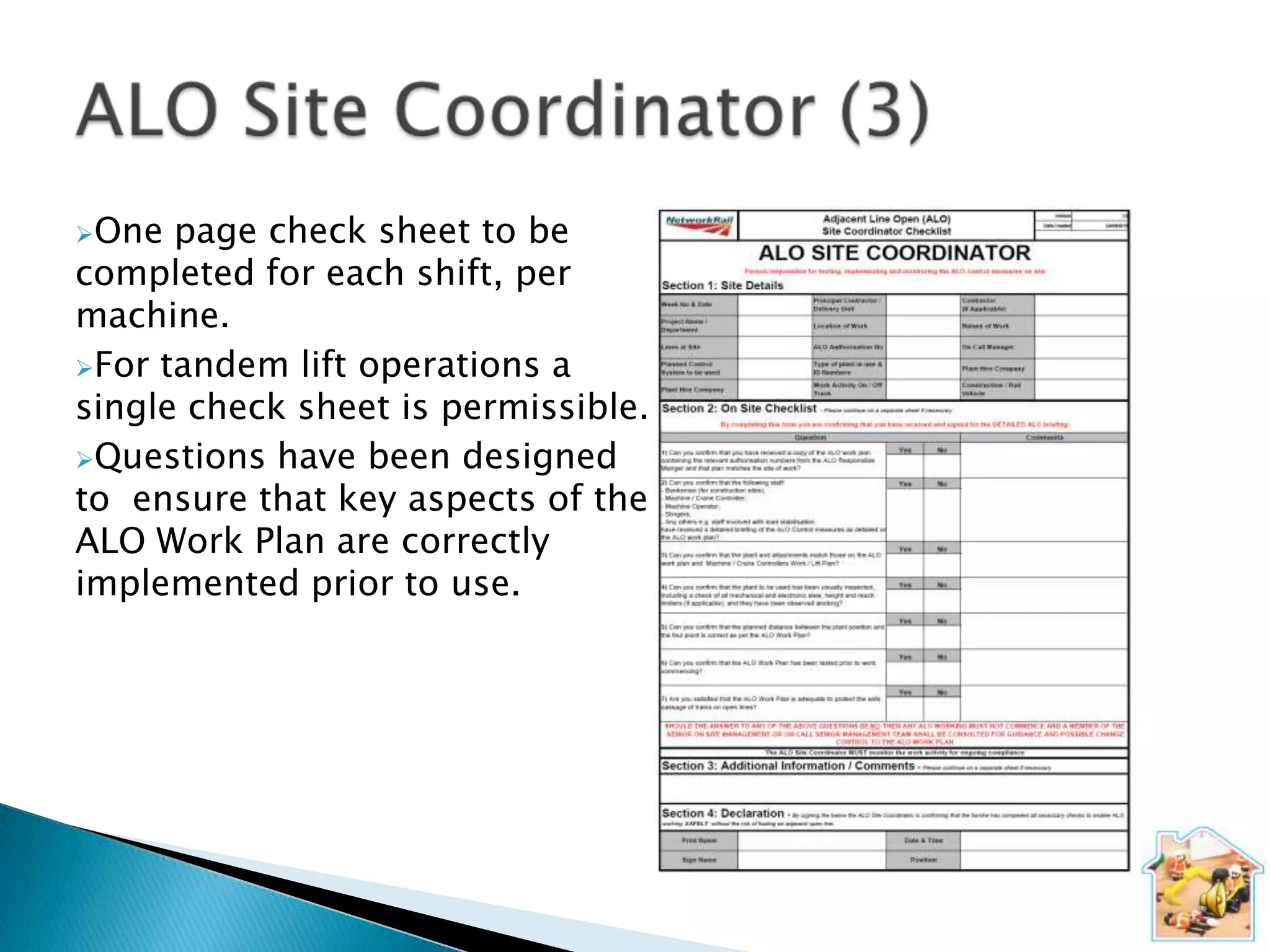 Alo site coordinator | PPTX