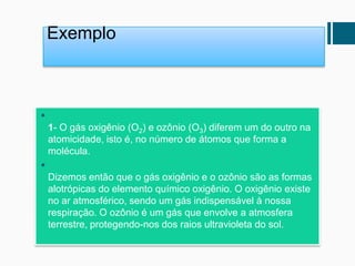 Alotropia | PPTX