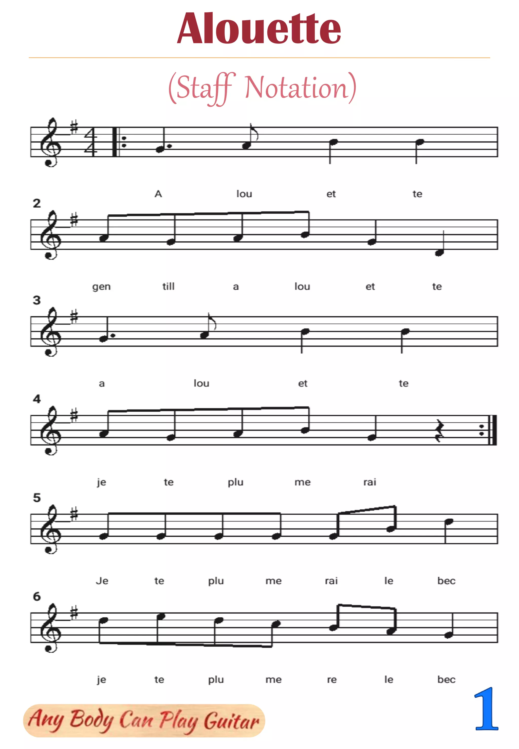 Alouette | PDF