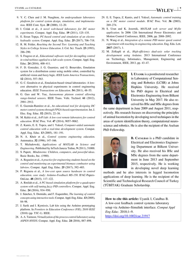 A low cost-feedback_control_systems_laboratory_setup_via_arduino_simulink_interface | PDF