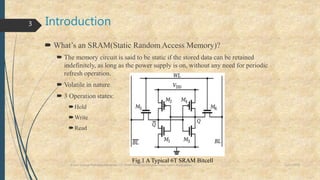 A low voltage radiation-hardened 13 t sram bitcell for ultralow | PPTX