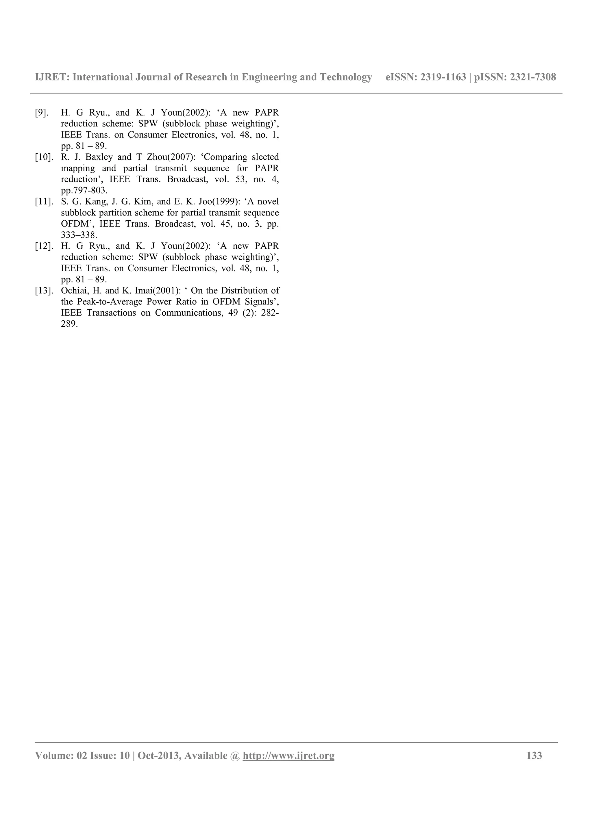A low complexity partial transmit sequence scheme for | PDF