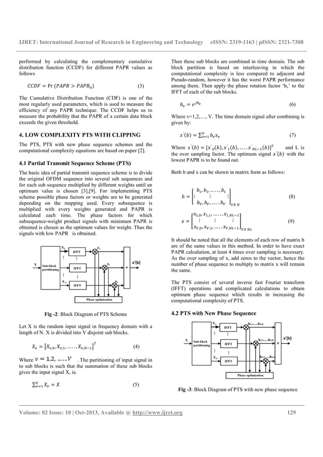 A low complexity partial transmit sequence scheme for | PDF