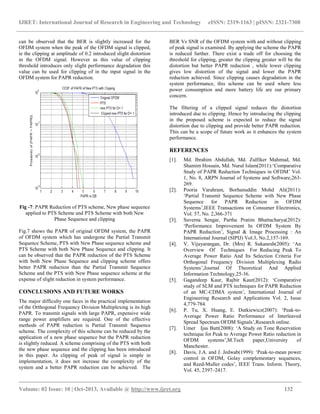 A low complexity partial transmit sequence scheme for better papr reduction in ofdm systems | PDF