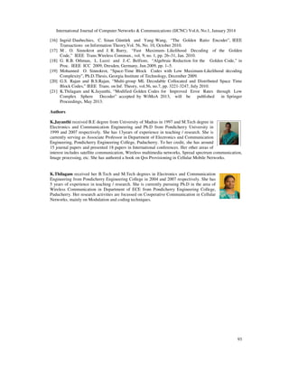 A low complex modified golden | PDF