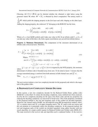 A low complex modified golden | PDF