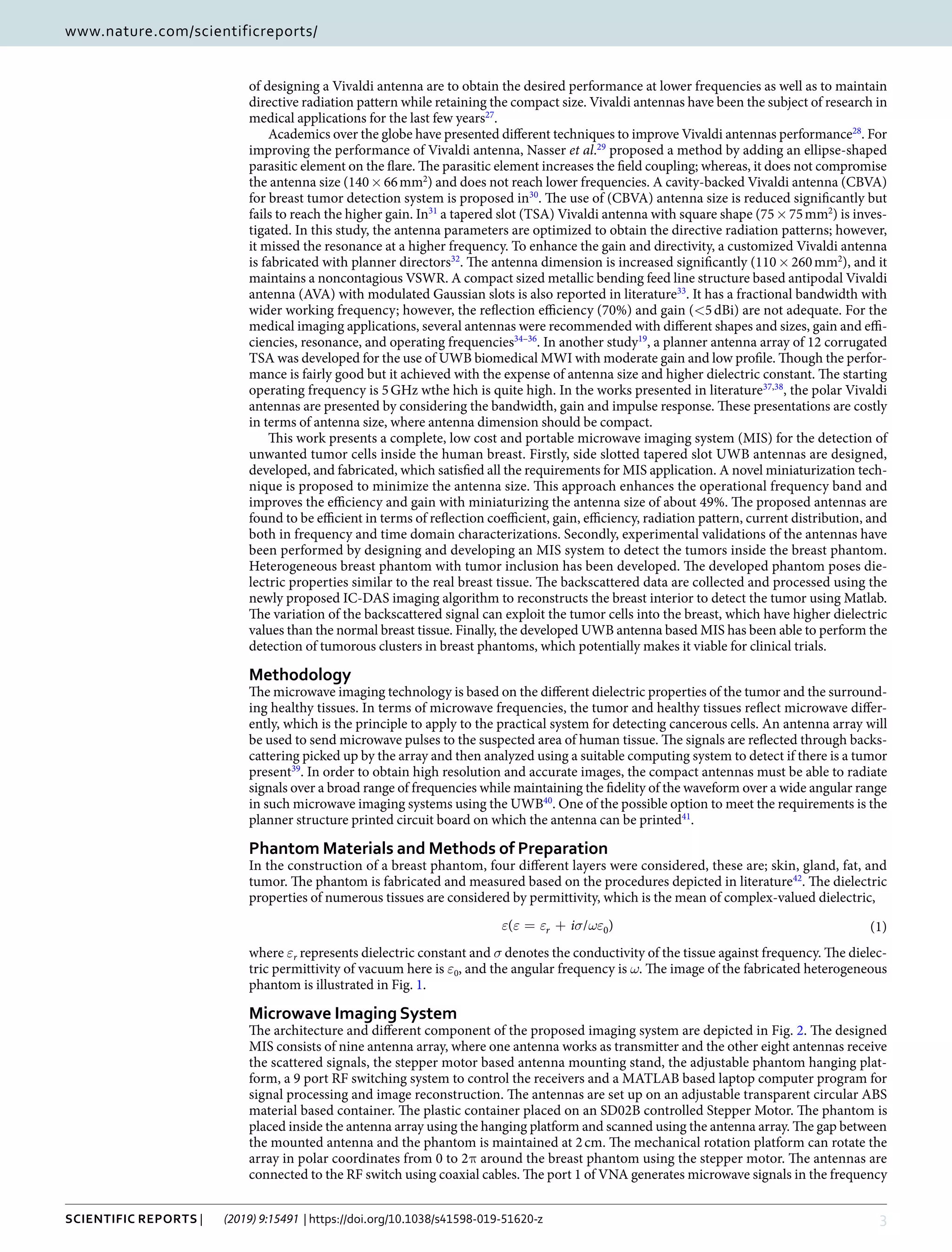 A Low Cost And Portable Microwave Imaging System For Breast Tumor Detection Using Uwb
