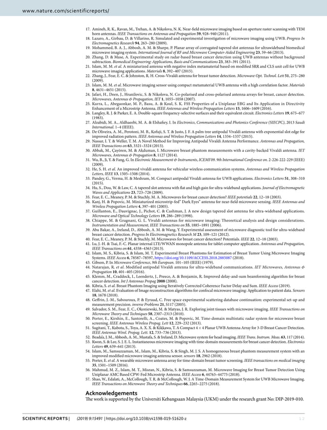 A Low Cost And Portable Microwave Imaging System For Breast Tumor Detection Using Uwb