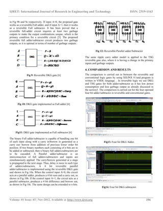 A low power adder using reversible logic gates | PDF
