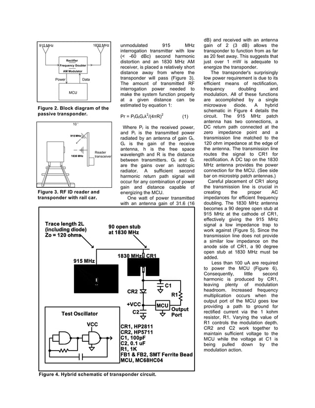 A low power rf id transponder | PDF