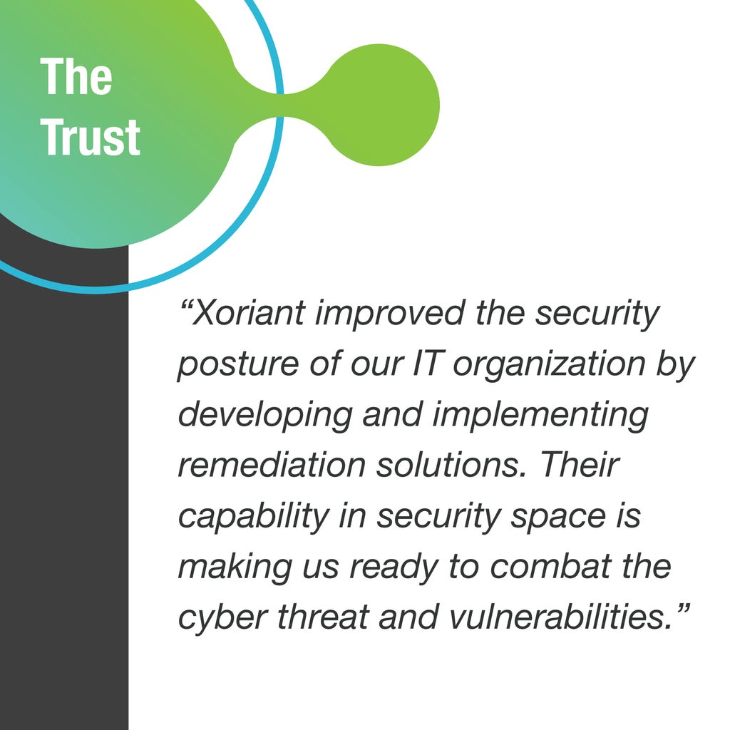 Improved infrastructure and application security with 20% reduced ...