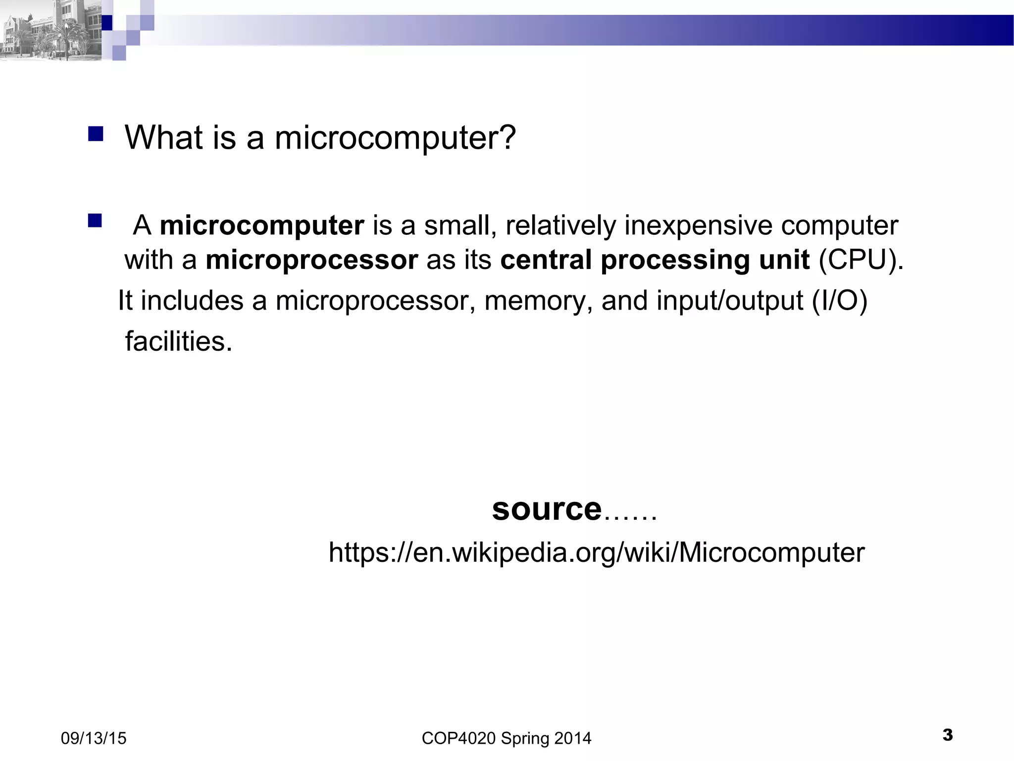 microprocessor architecture | PPT