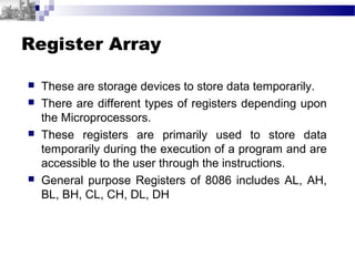 microprocessor architecture | PPT
