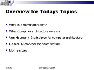 microprocessor architecture | PPT