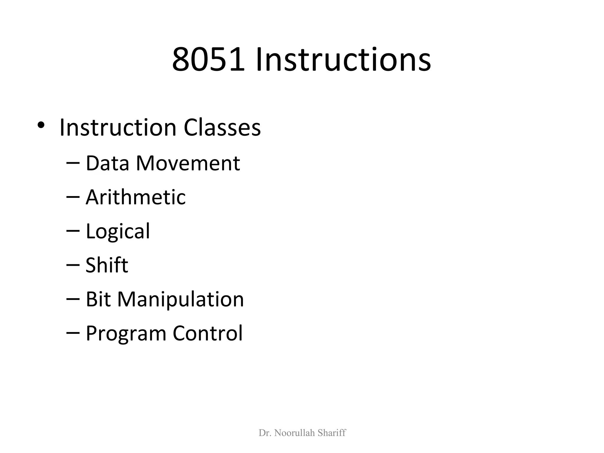 Alp 8051 | PPT