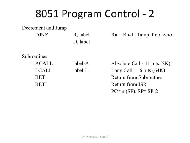 Alp 8051 | PPT