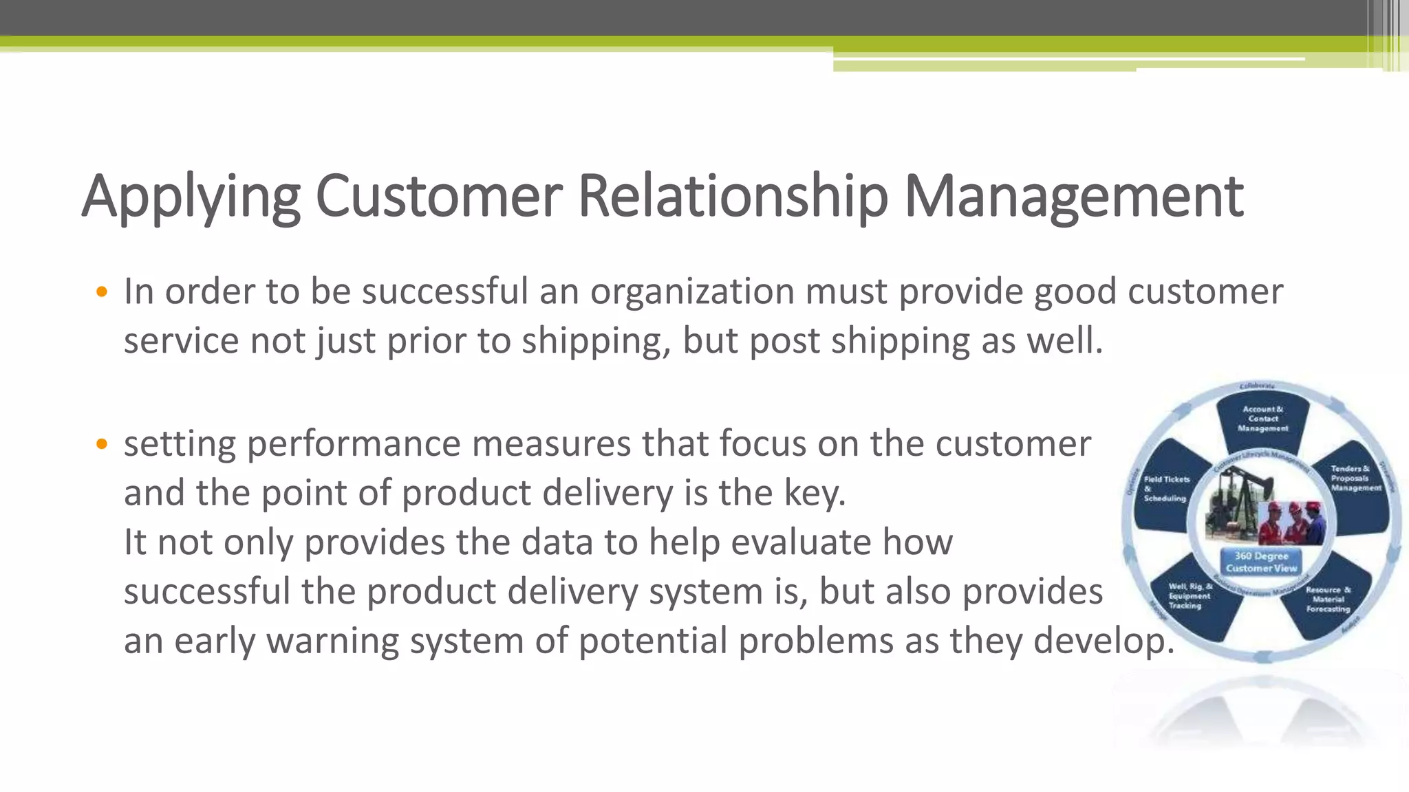 Customer-Focused and Process-Centric Supply Chain in Oil & Gas Industry ...