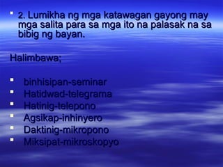 Pagsasaling wika at alpabetong Filip.ppt