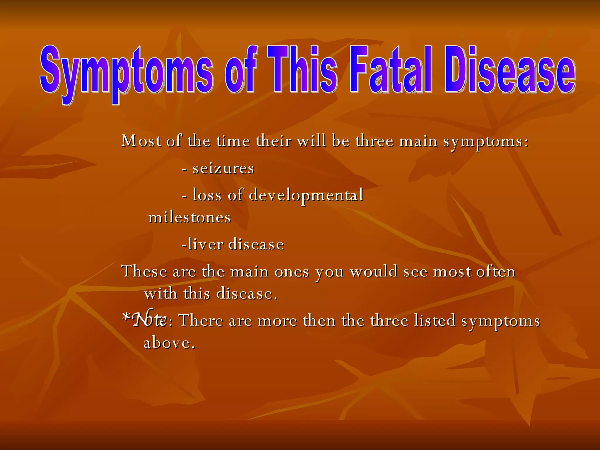 Alpers Syndrome!! | PPT