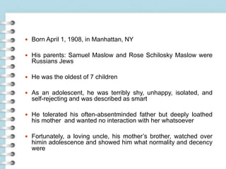 Abraham Maslow | PPTX