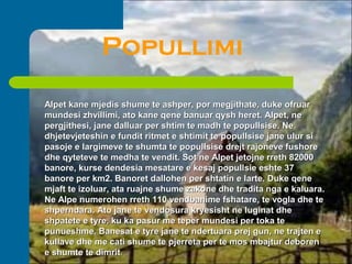 Alpet shqiptare | PPT