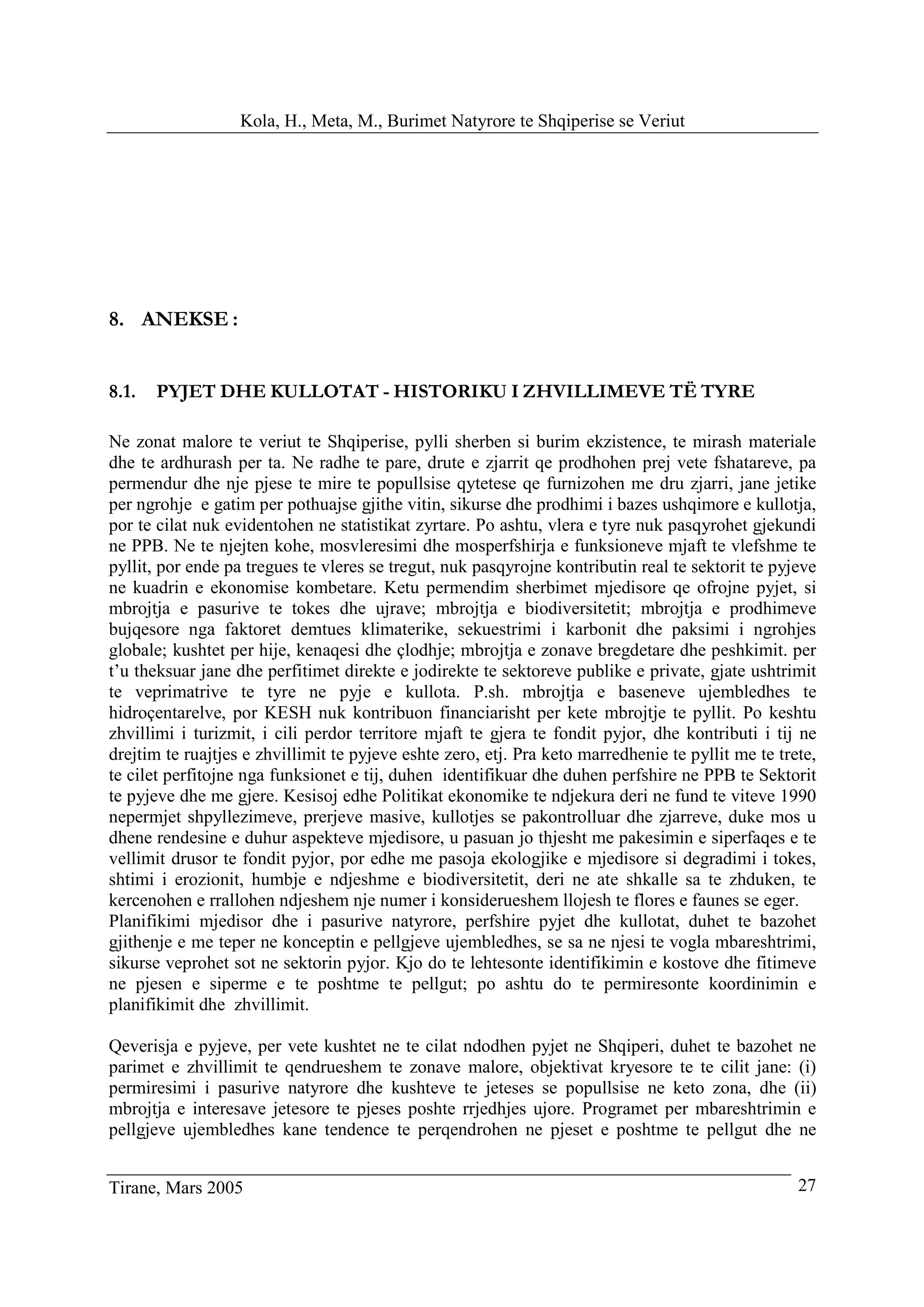 Alpet Shqiptare - STUDIMI I BURIMEVE NATYRORE TË RAJONIT VERIOR TË ...