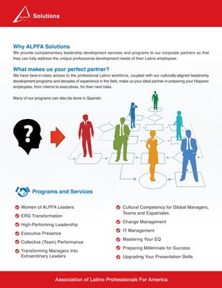 2016 ALPFA Solutions Marketing Deck | PDF