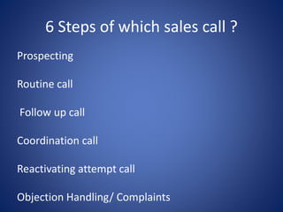 Basic Sales Training | PPTX