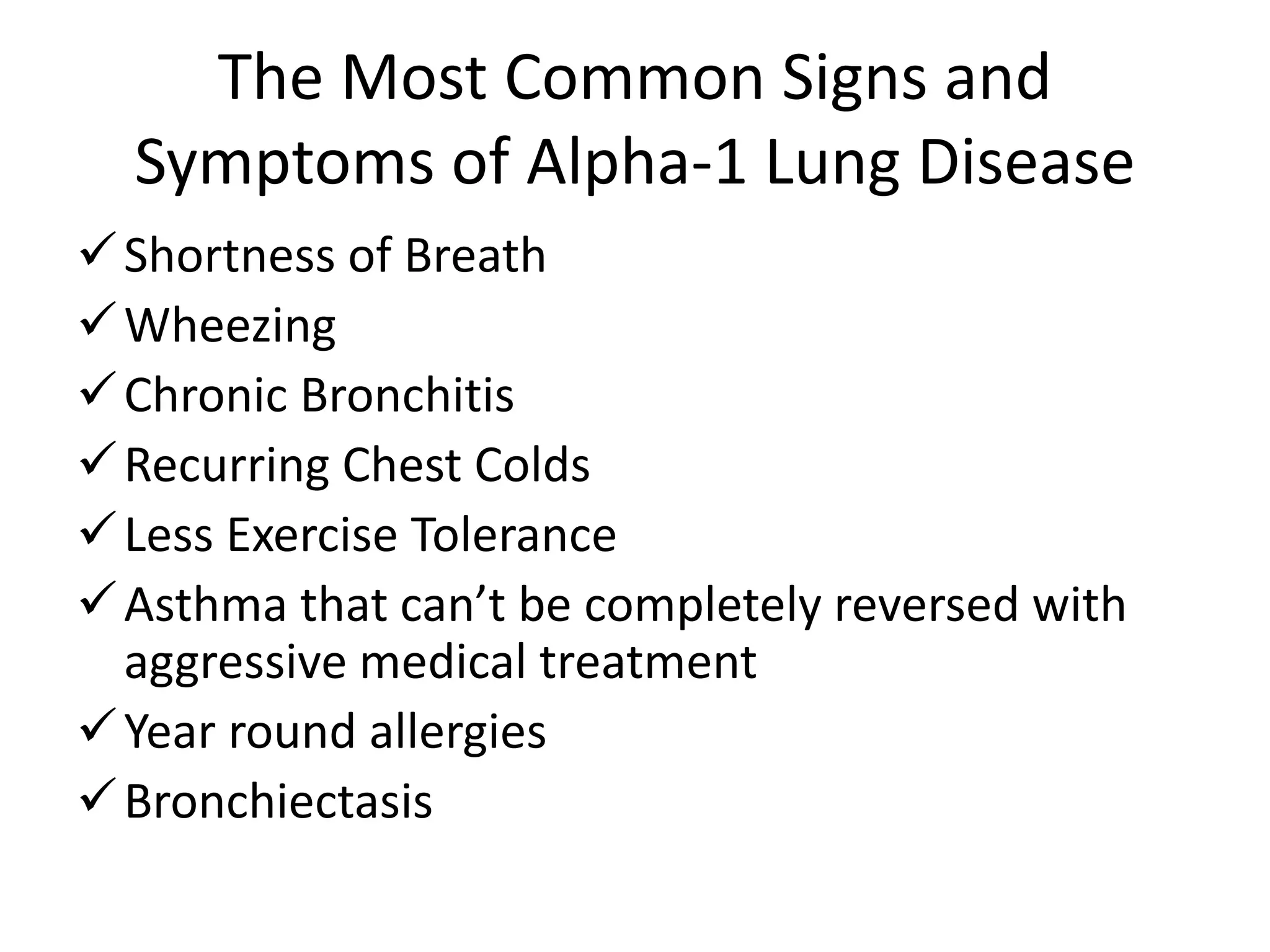 Alpha 1 antitrypsin deficiency | PPTX