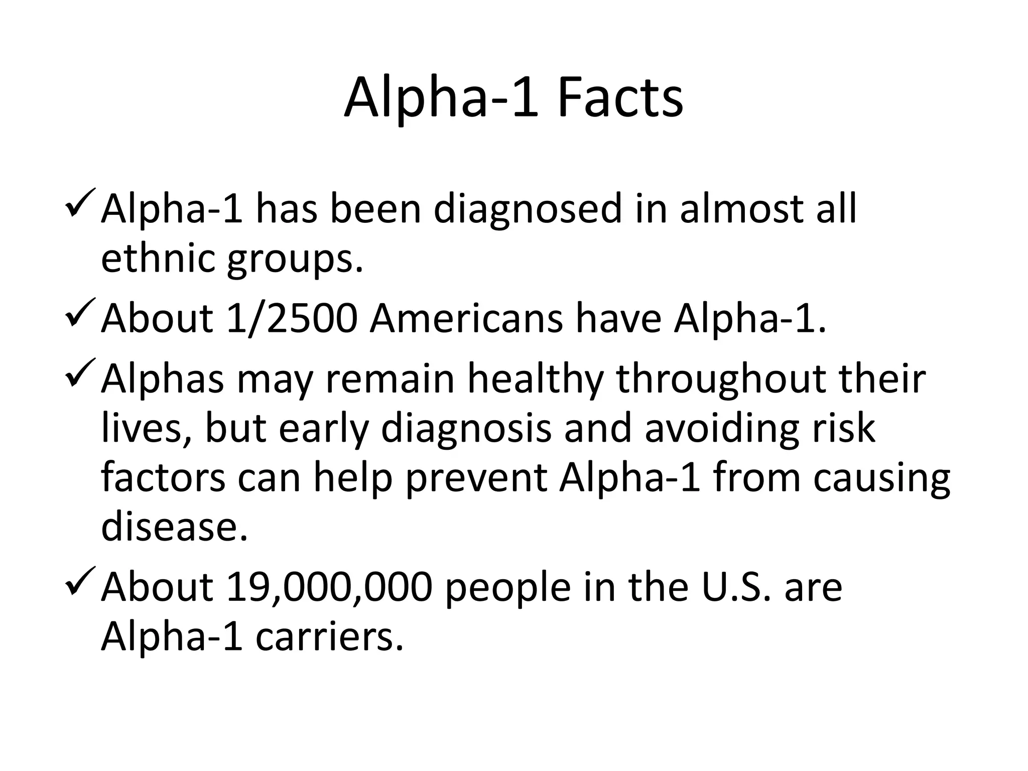Alpha 1 antitrypsin deficiency | PPTX