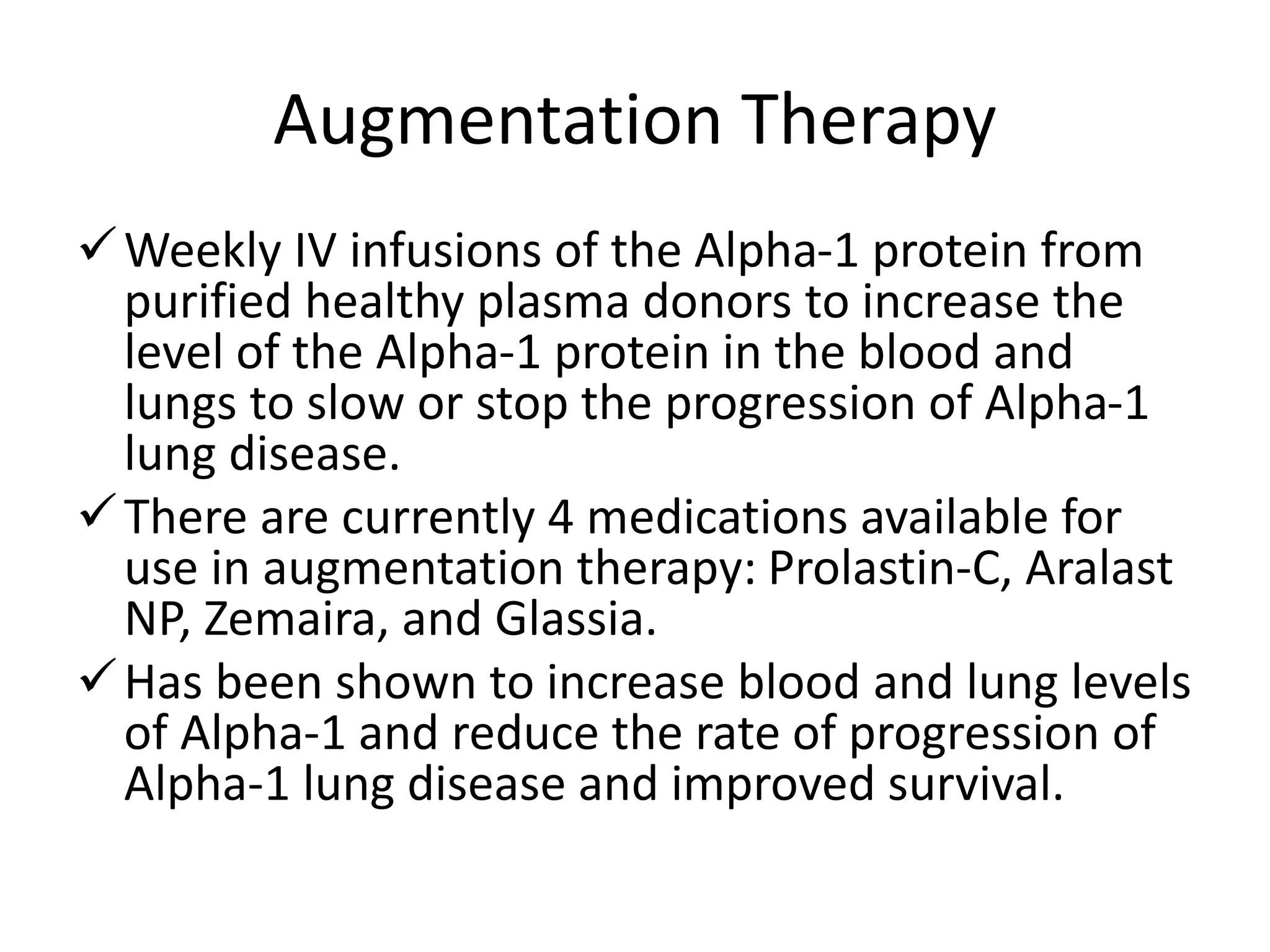 Alpha 1 antitrypsin deficiency | PPTX