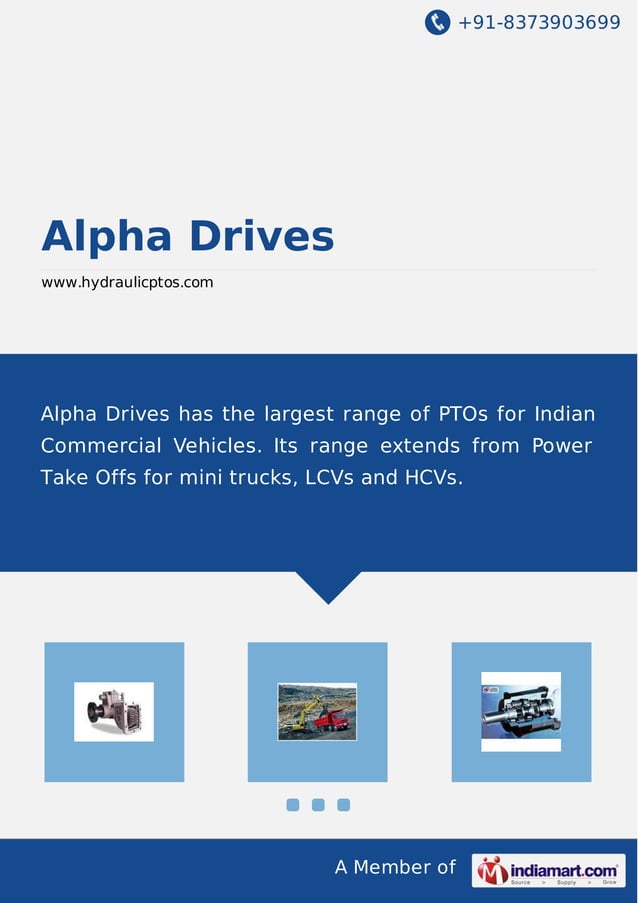 Alpha drives | PDF