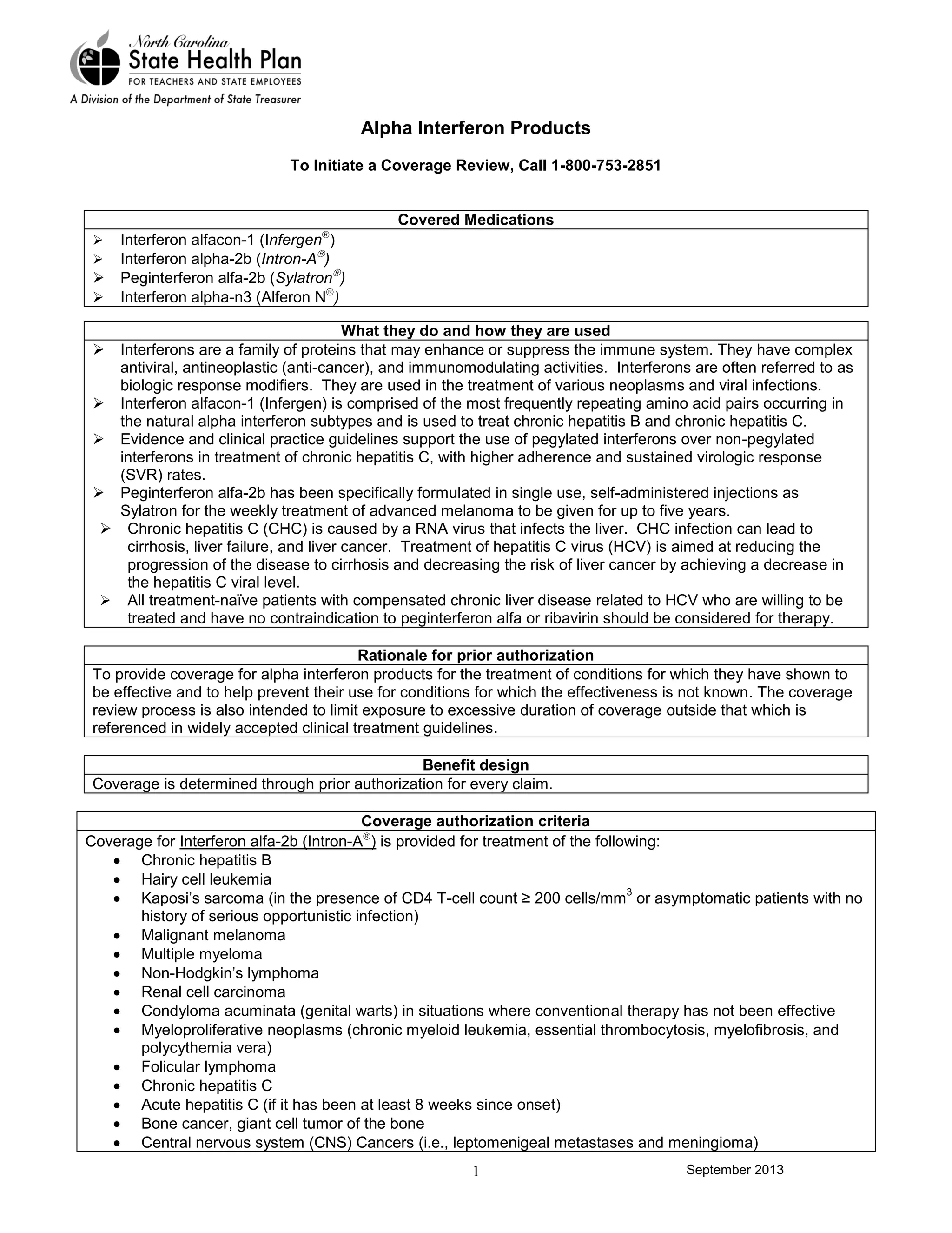 Alpha interferons | PDF