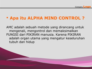 Alpha mind control | PPT