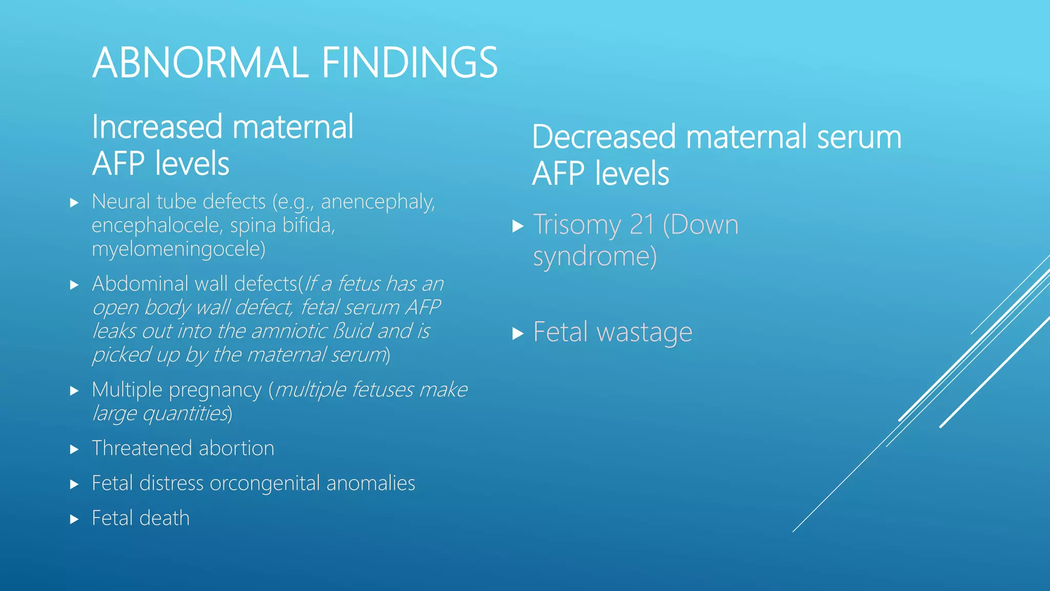 Alpha1 fetoprotein tumor marker | PPTX