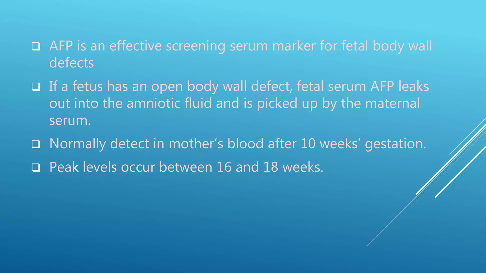 Alpha1 fetoprotein tumor marker | PPTX