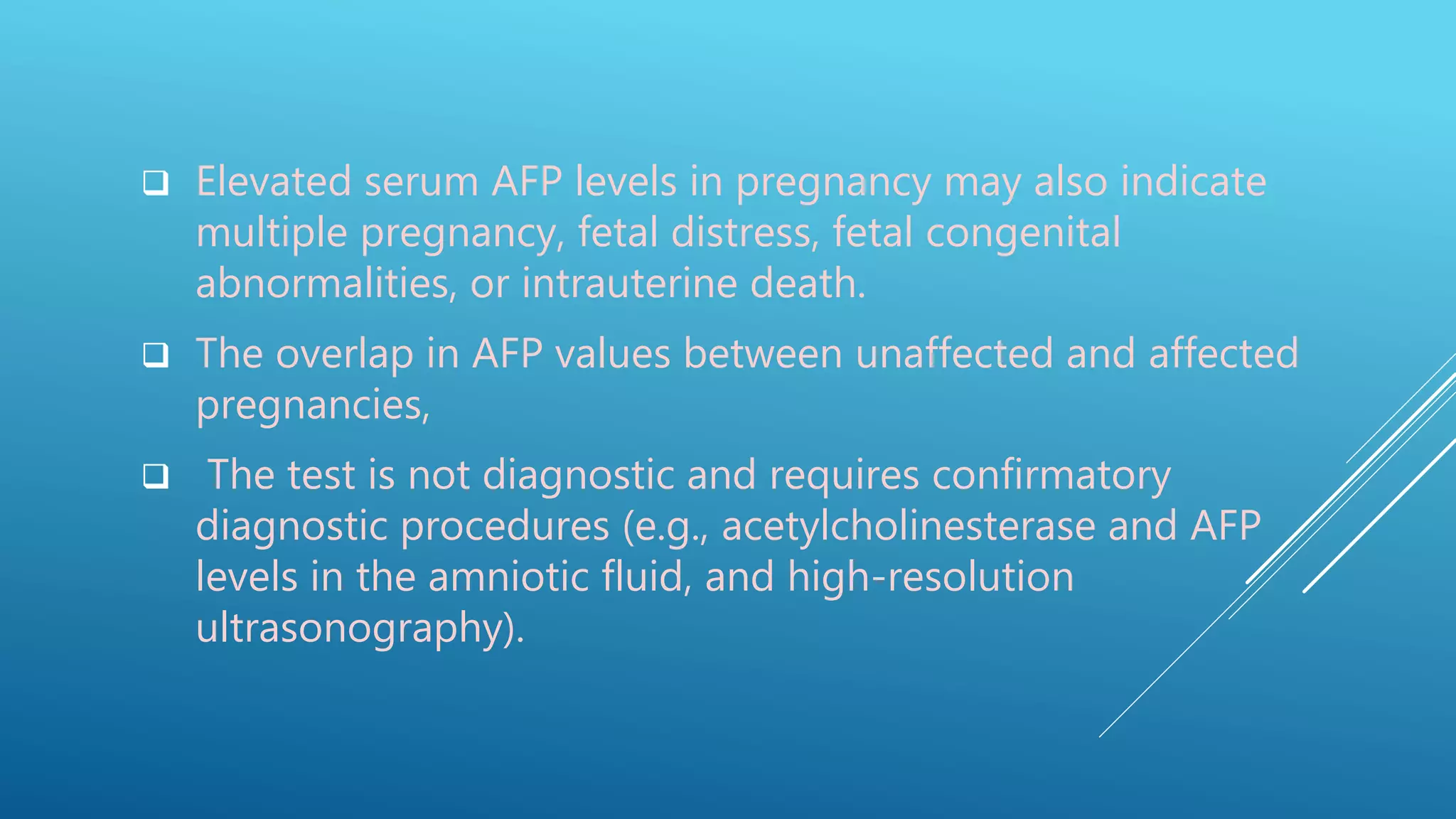 Alpha1 fetoprotein tumor marker | PPTX