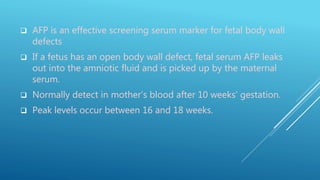 Alpha1 fetoprotein tumor marker | PPTX