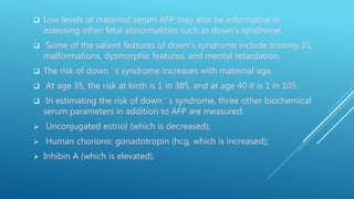 Alpha1 fetoprotein tumor marker | PPTX