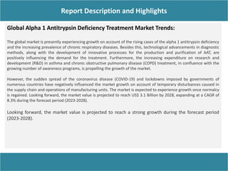 Alpha 1 Antitrypsin Deficiency Treatment Market PPT: Demand, Trends and ...