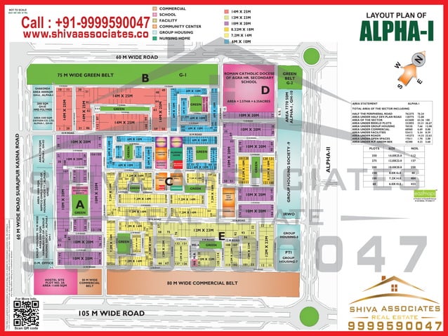Alpha 1 HD Map Greater Noida | PDF
