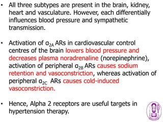 Alpha 2 receptor agonist .pptx