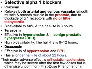 Alpha Adrenoceptor Antagonists.ppt
